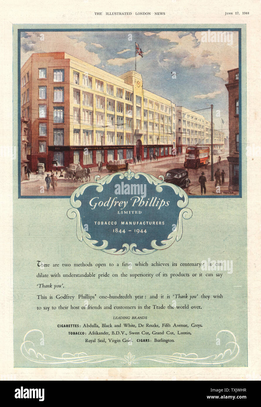 Godfrey phillips tobacco manufacturers hi-res stock photography and ...