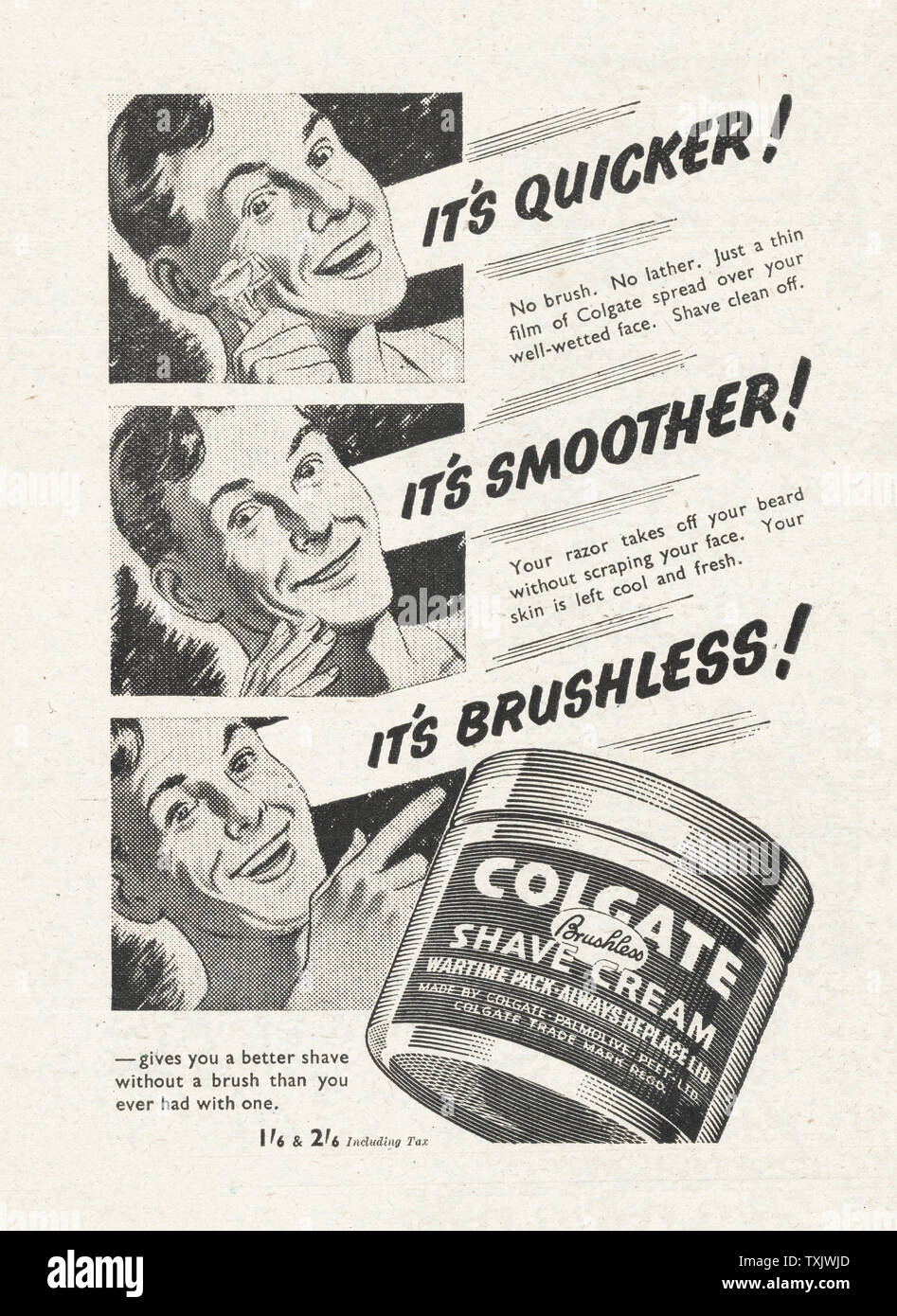 Colgate advert hi-res stock photography and images - Alamy