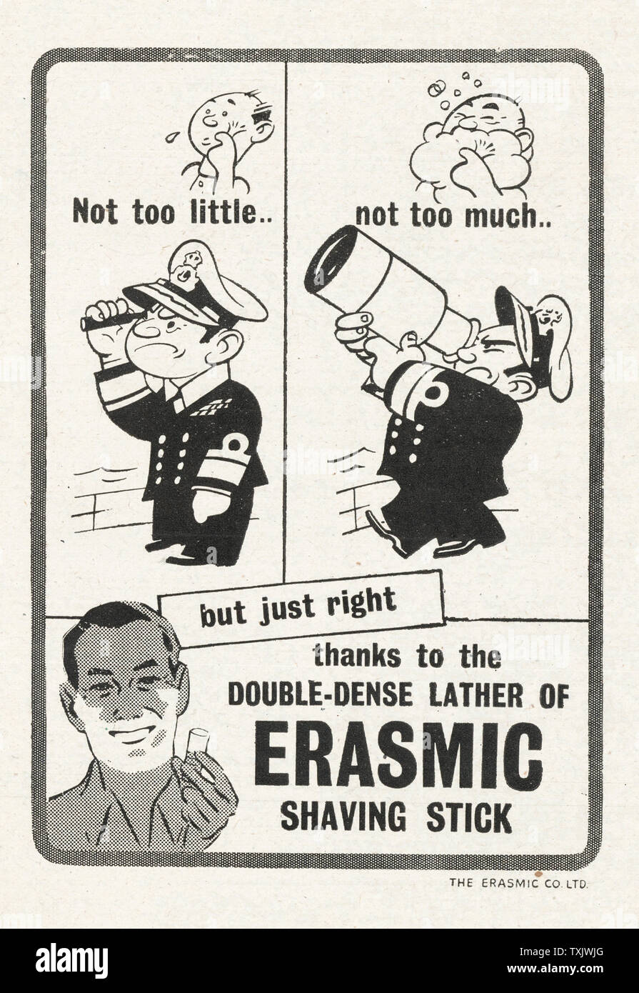 Erasmic shaving stick hi-res stock photography and images - Alamy
