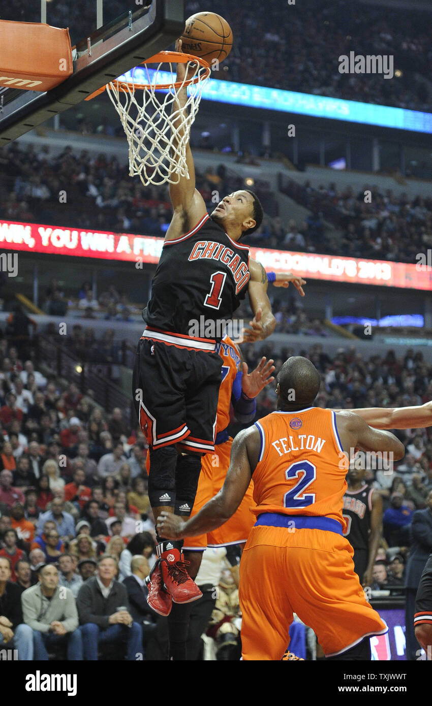 Chicago Bulls Derrick Rose Wallpaper Dunk