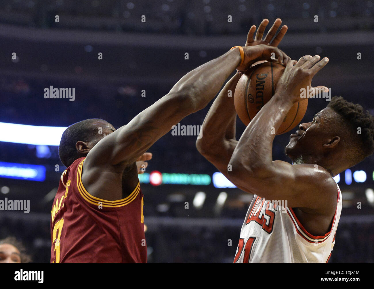 Chicago bulls guard jimmy butler hi-res stock photography and images ...
