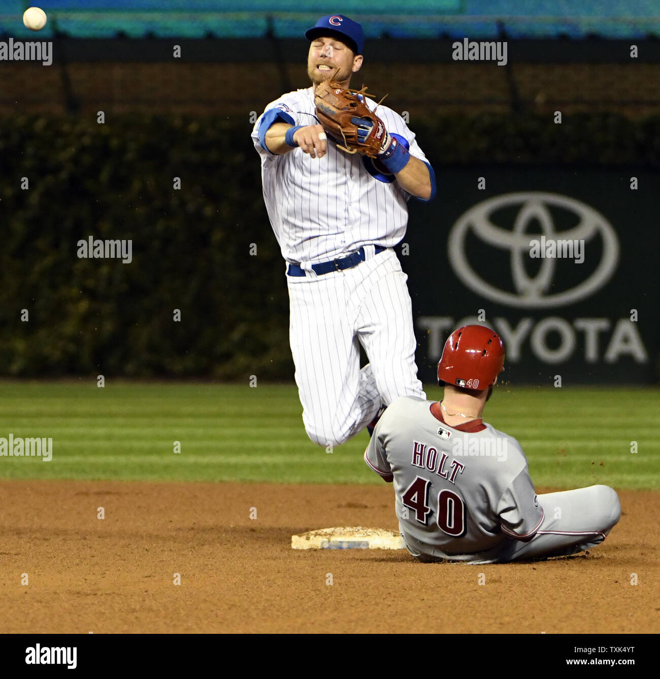 Chicago cubs second baseman ben zobrist 18 hi-res stock photography and ...