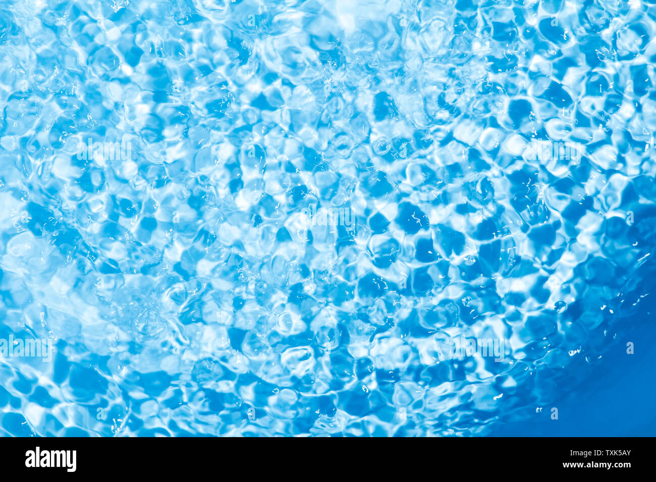 Crystal clear water ripples Stock Photo - Alamy