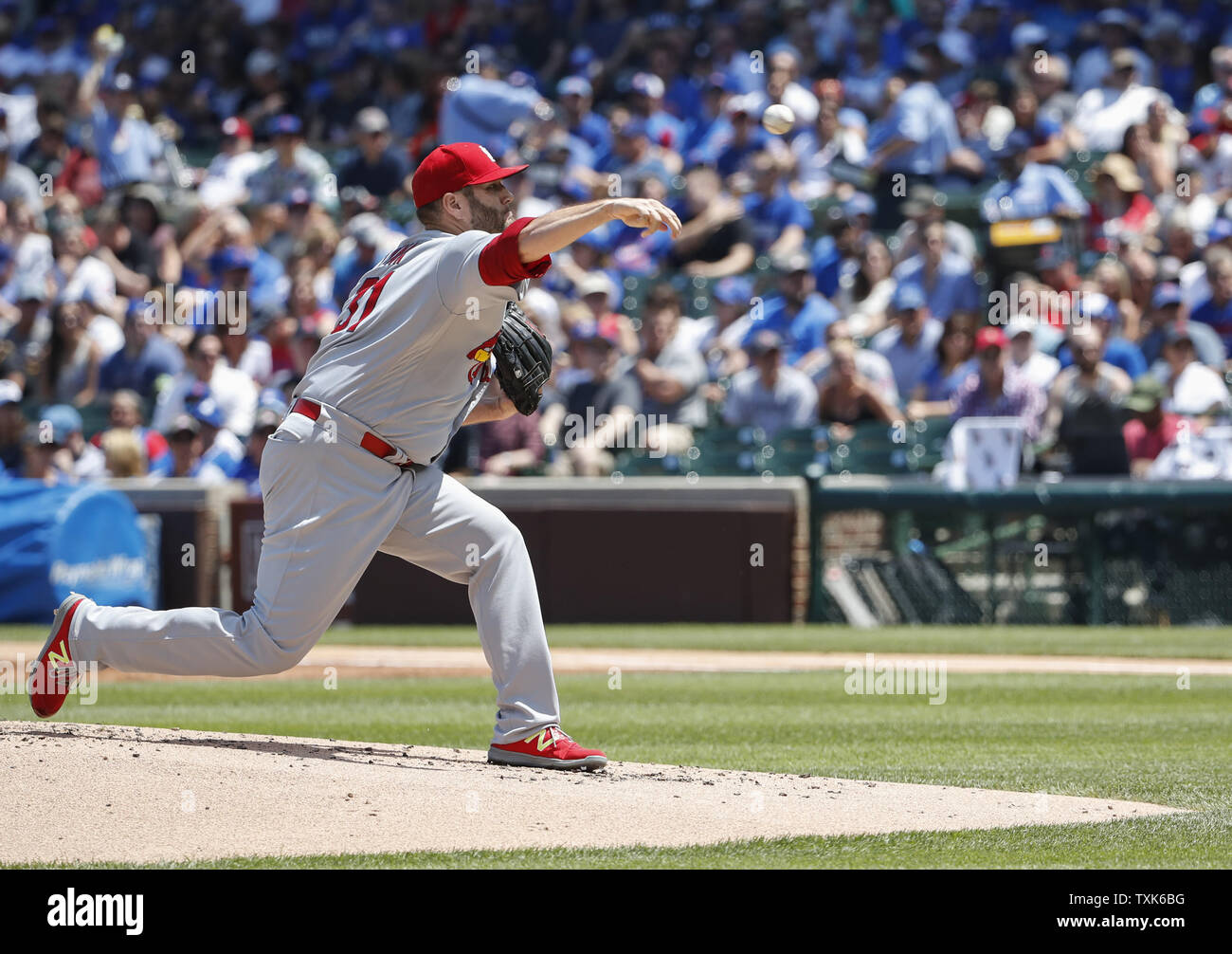 Lance lynn wrigley field hi-res stock photography and images - Alamy