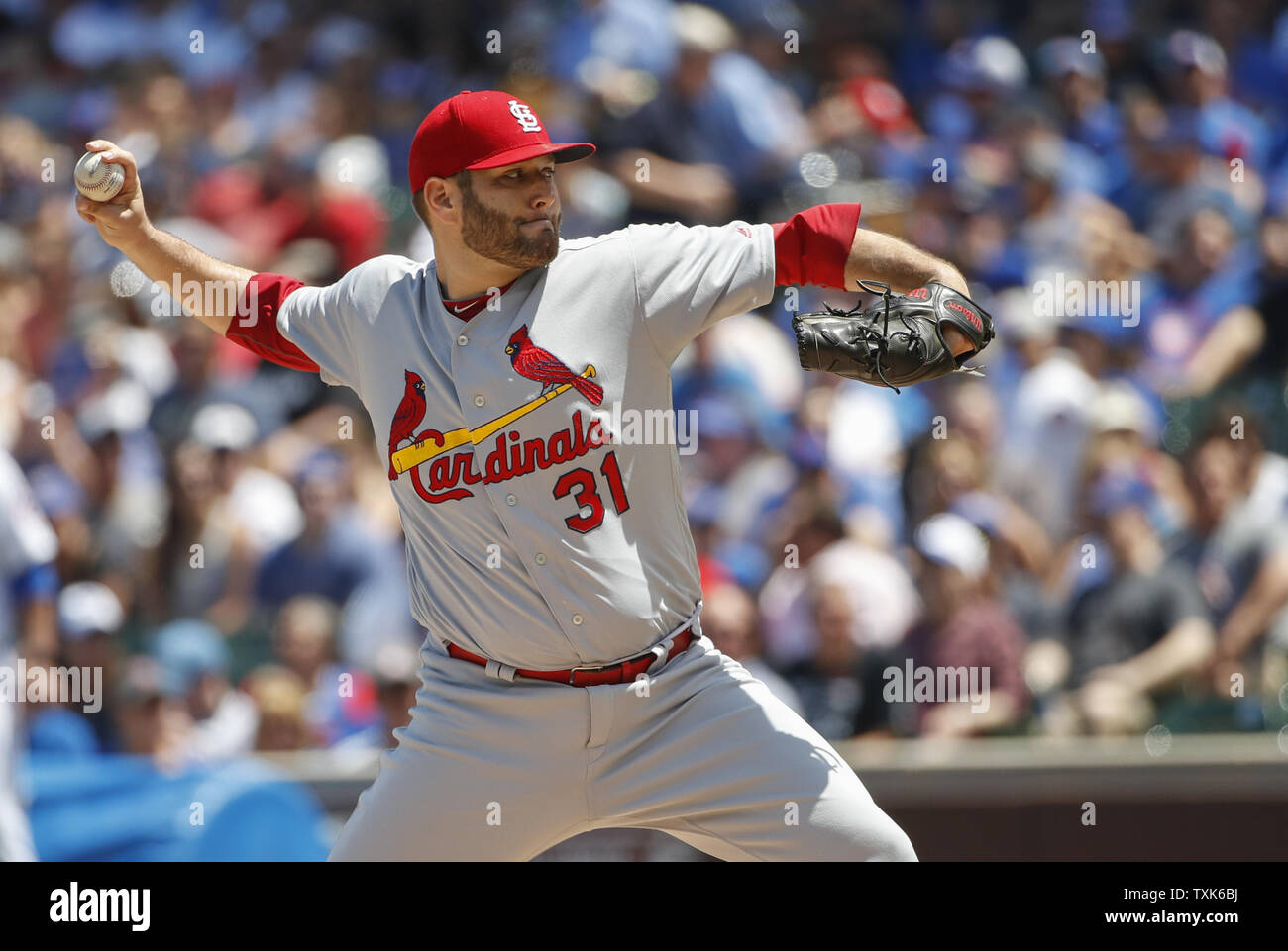 Lance lynn wrigley field hi-res stock photography and images - Alamy