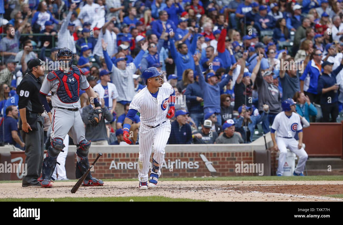 Chicago Cubs Javier Baez hits two-run home run off Washington Nationals ...