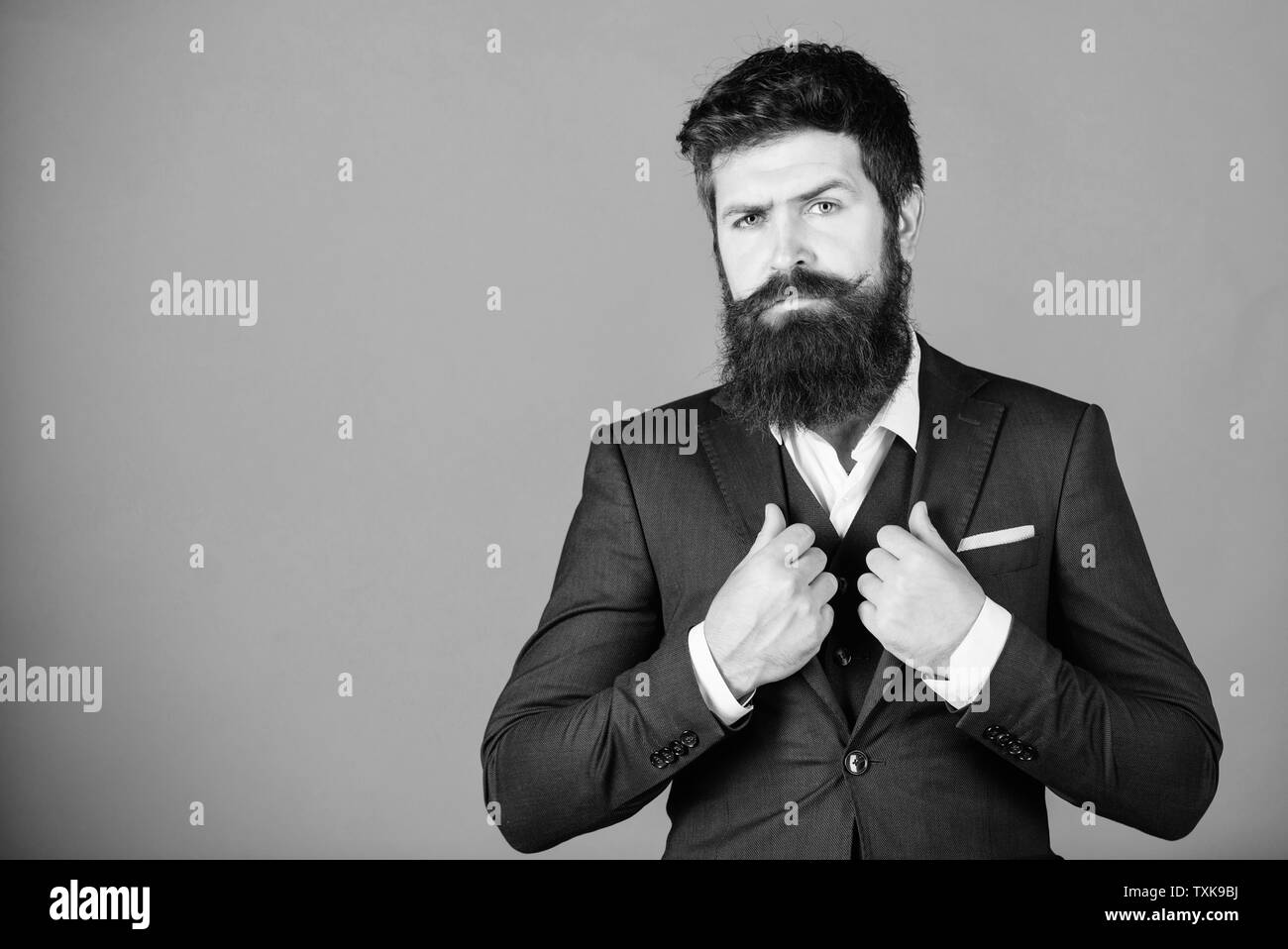 Brand new suit Black and White Stock Photos & Images - Alamy