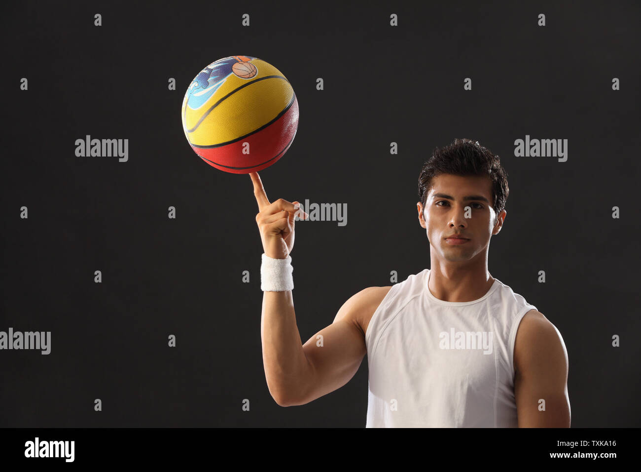 Balancing ball finger hi-res stock photography and images - Alamy