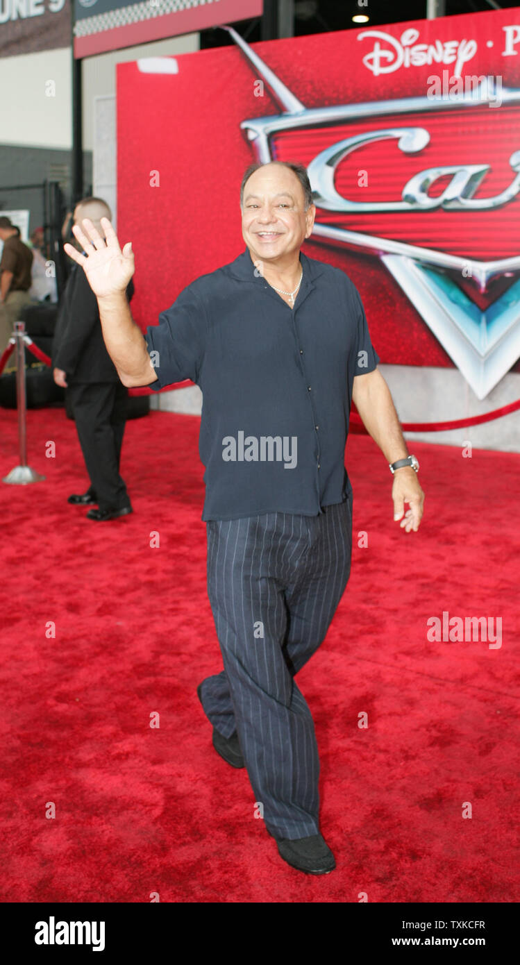 Actor Cheech Marin (Ramone) waves to photographers on the red carpet at ...