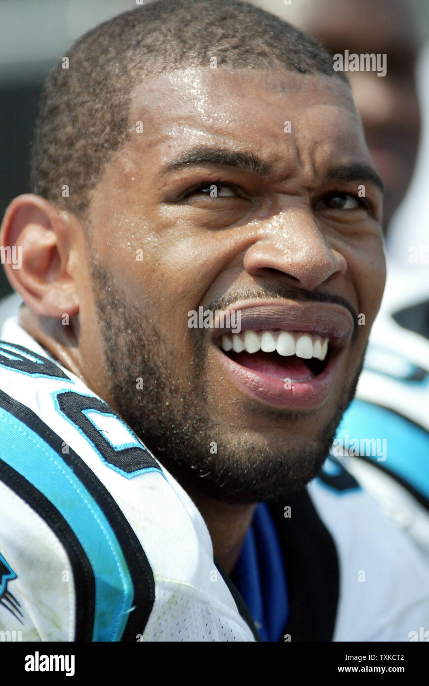 Carolina Panthers defensive end Julius Peppers catches his breath on ...