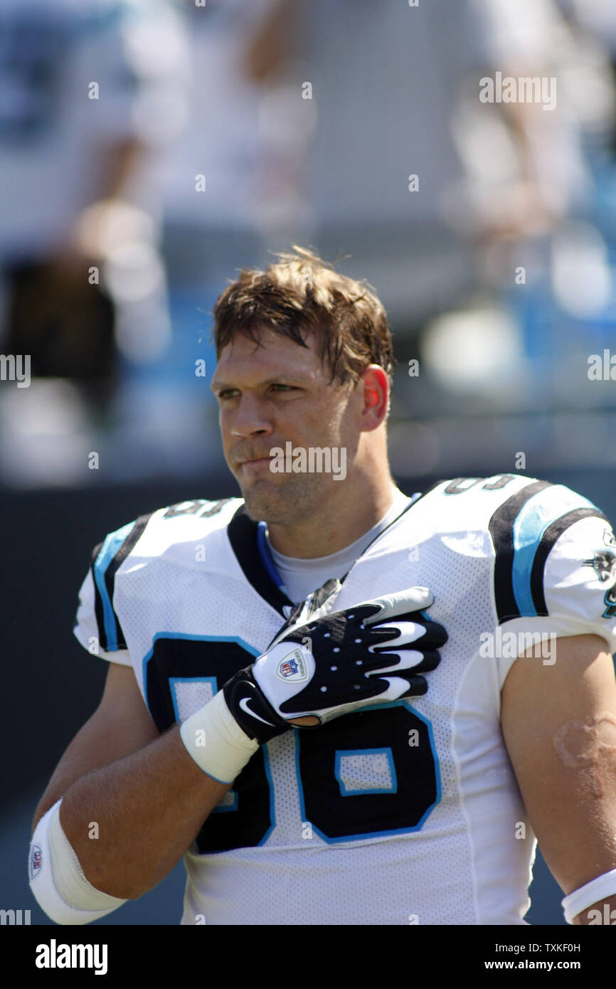 Carolina Panthers defensive end Tyler Brayton (96) during the National ...