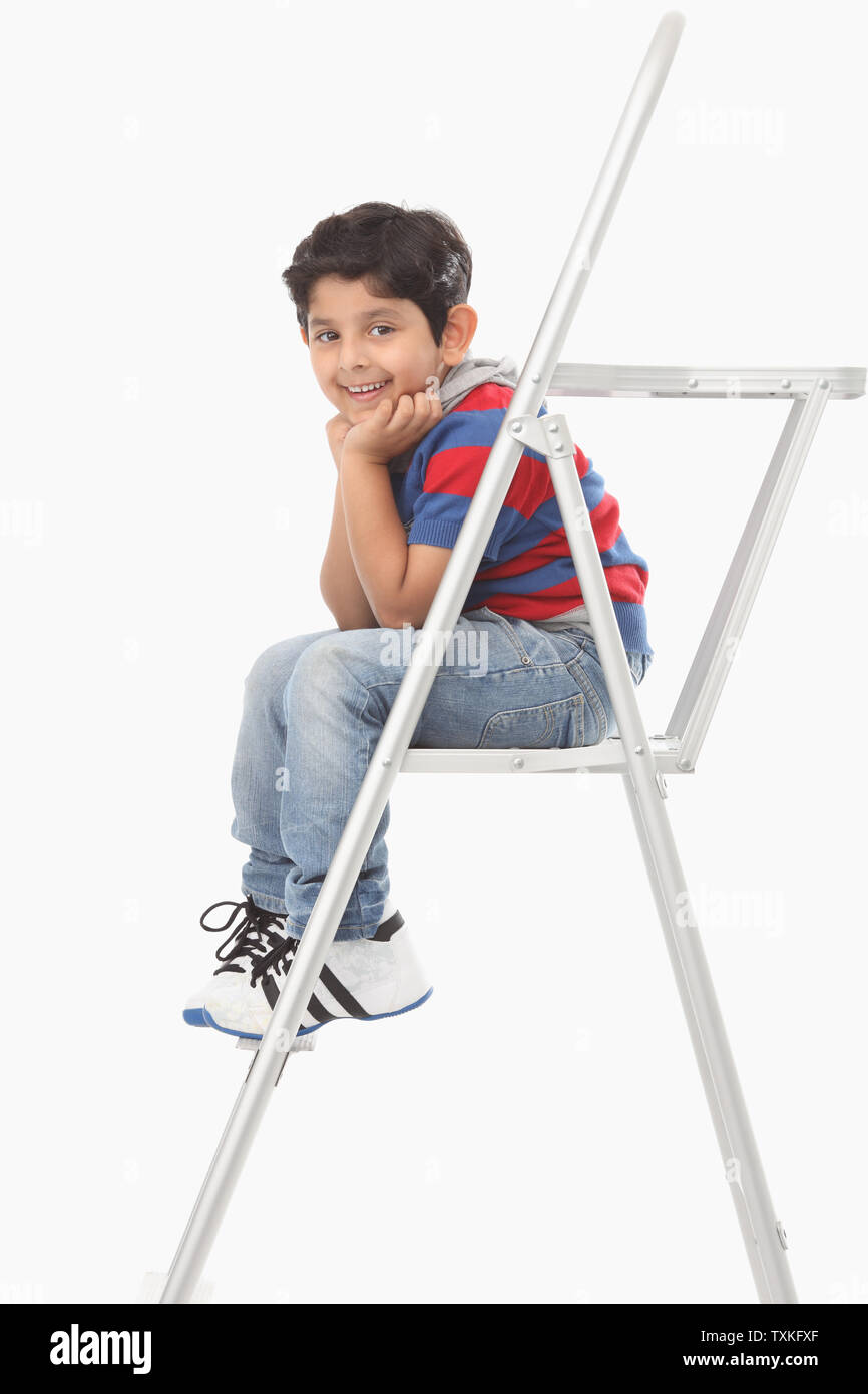 Smiling black boy Cut Out Stock Images & Pictures - Alamy