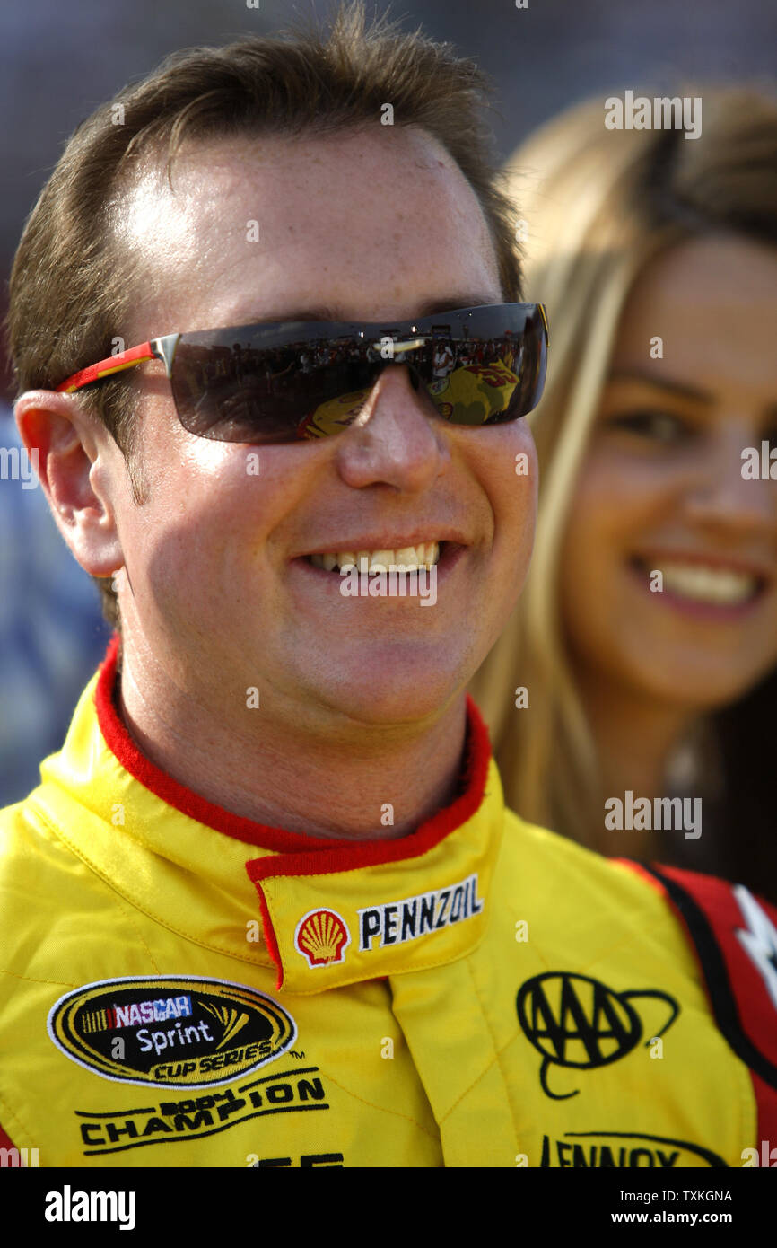 Race car driver Kurt Busch on pit road before the NASCAR Coca-Cola 600 ...