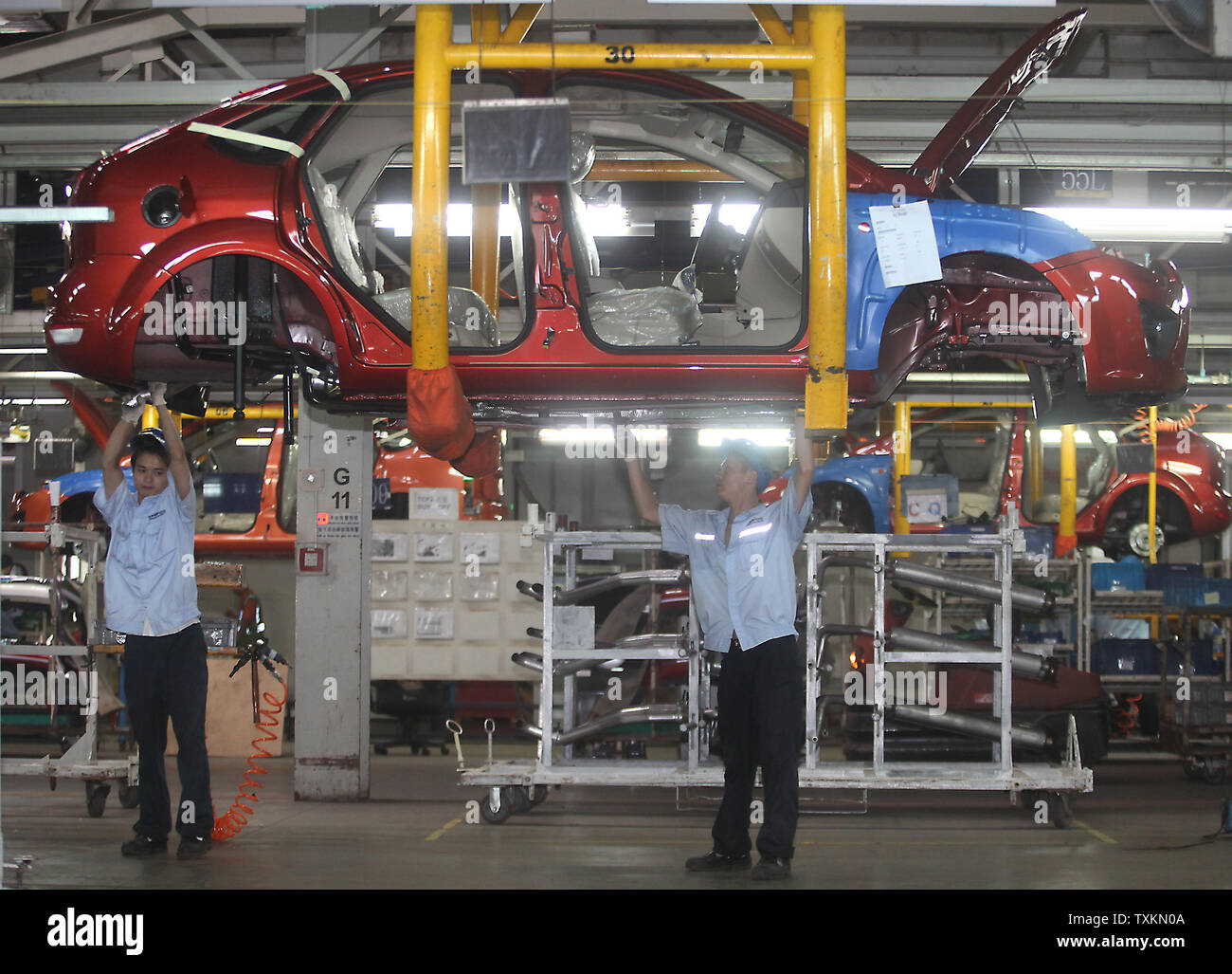 Volvo factory china hi-res stock photography and images - Alamy