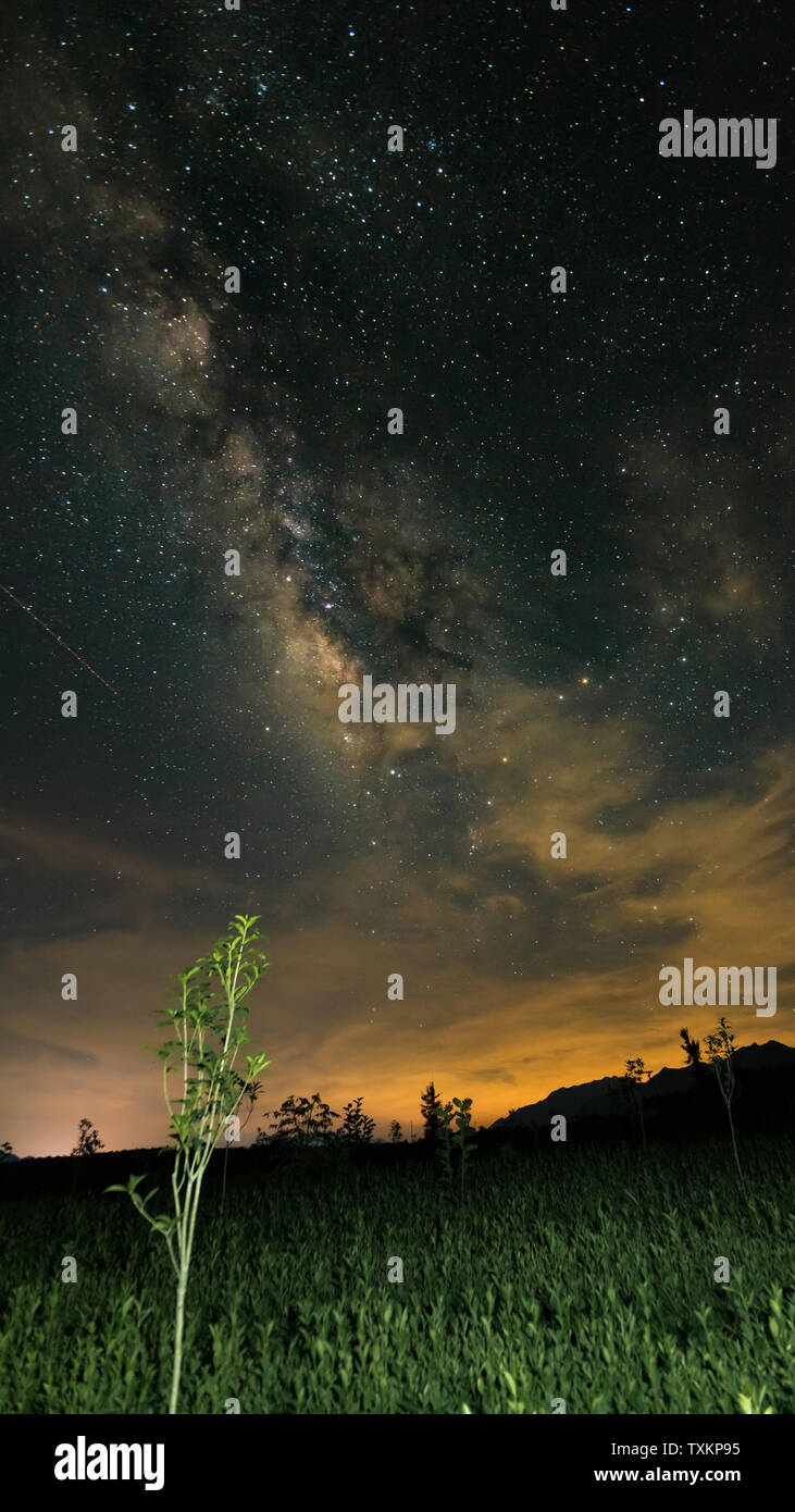 Stars and farms on the outskirts of the hi-res stock photography and ...
