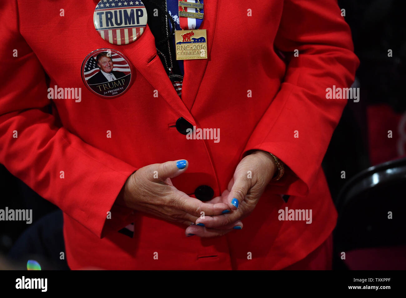 Republican convention 2016 pins hi-res stock photography and images - Alamy
