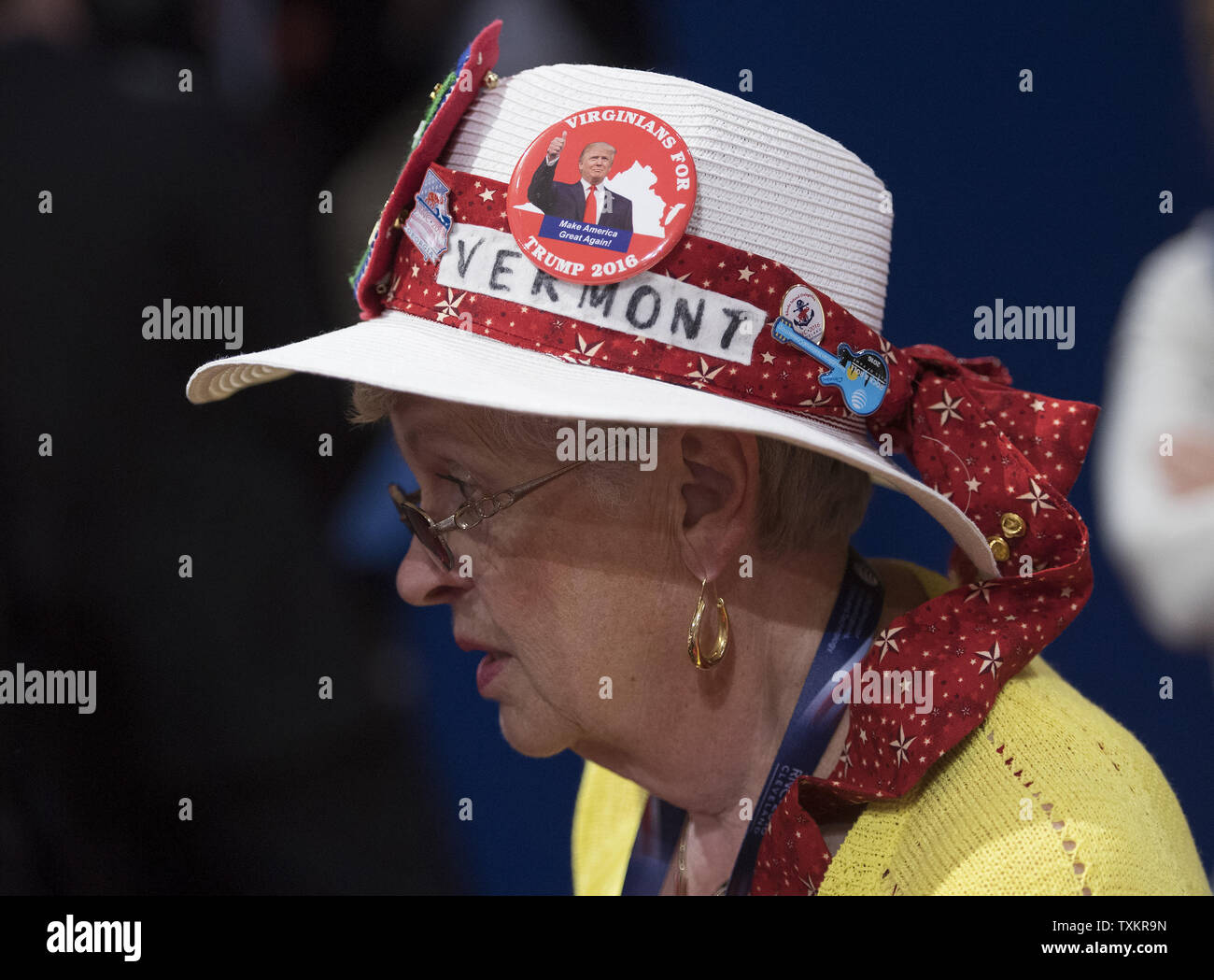 Republican convention 2016 hat hi-res stock photography and images - Alamy