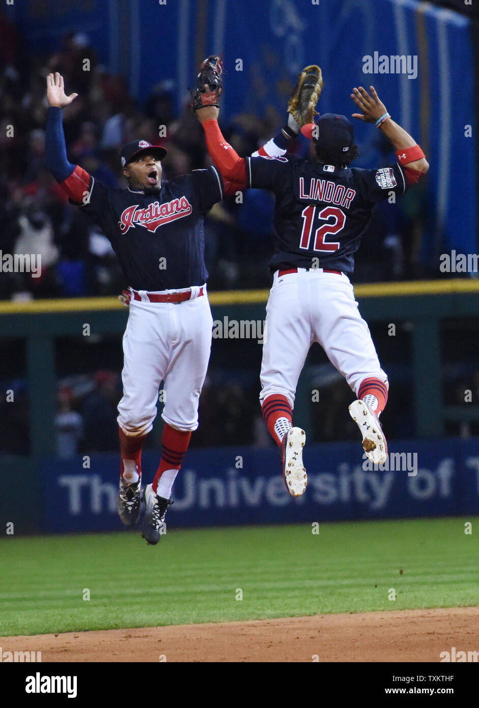 Rajai davis world series hi-res stock photography and images - Alamy