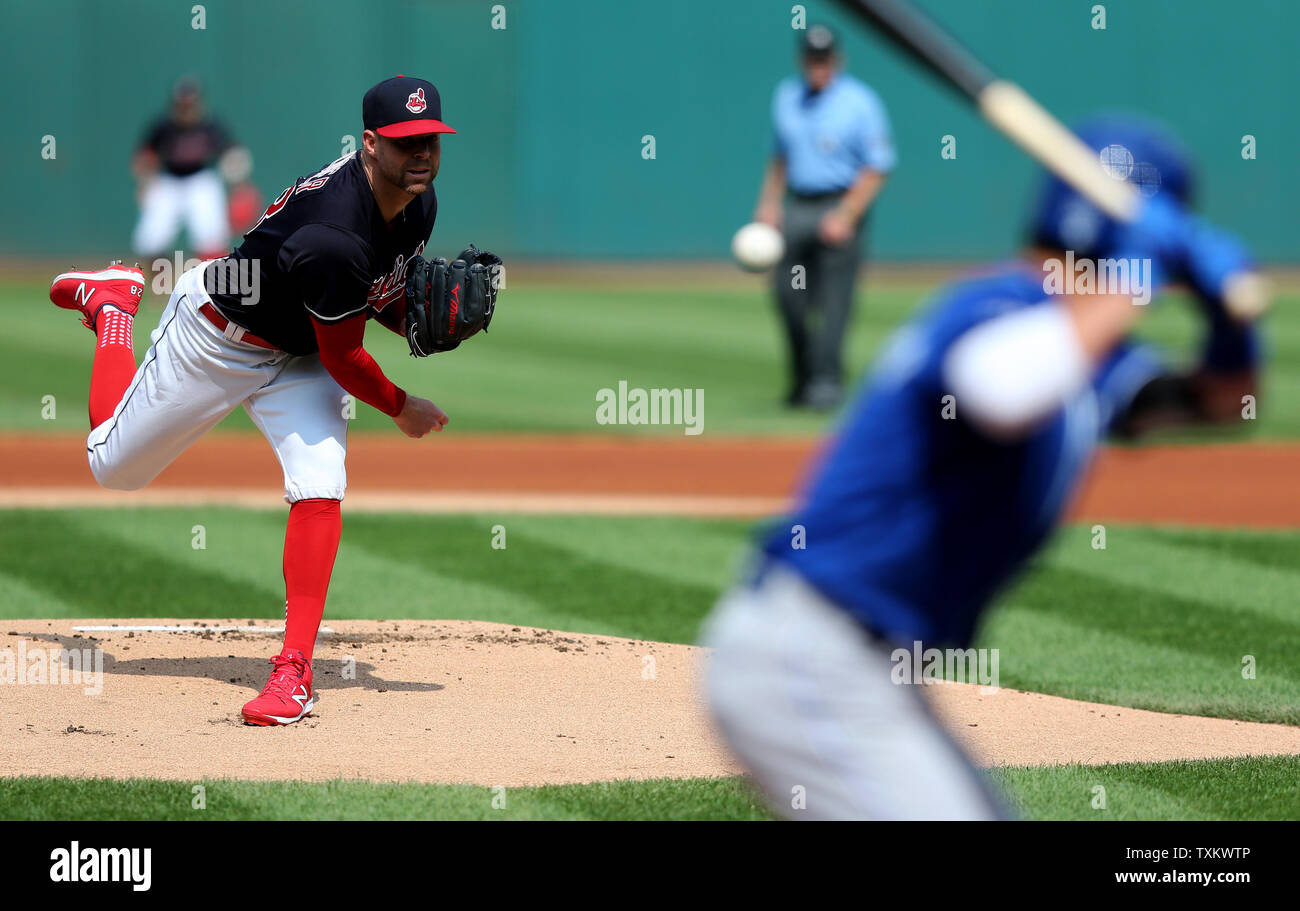 Cleveland Indians Corey Kluber pitches Kansas City Royals Whit ...