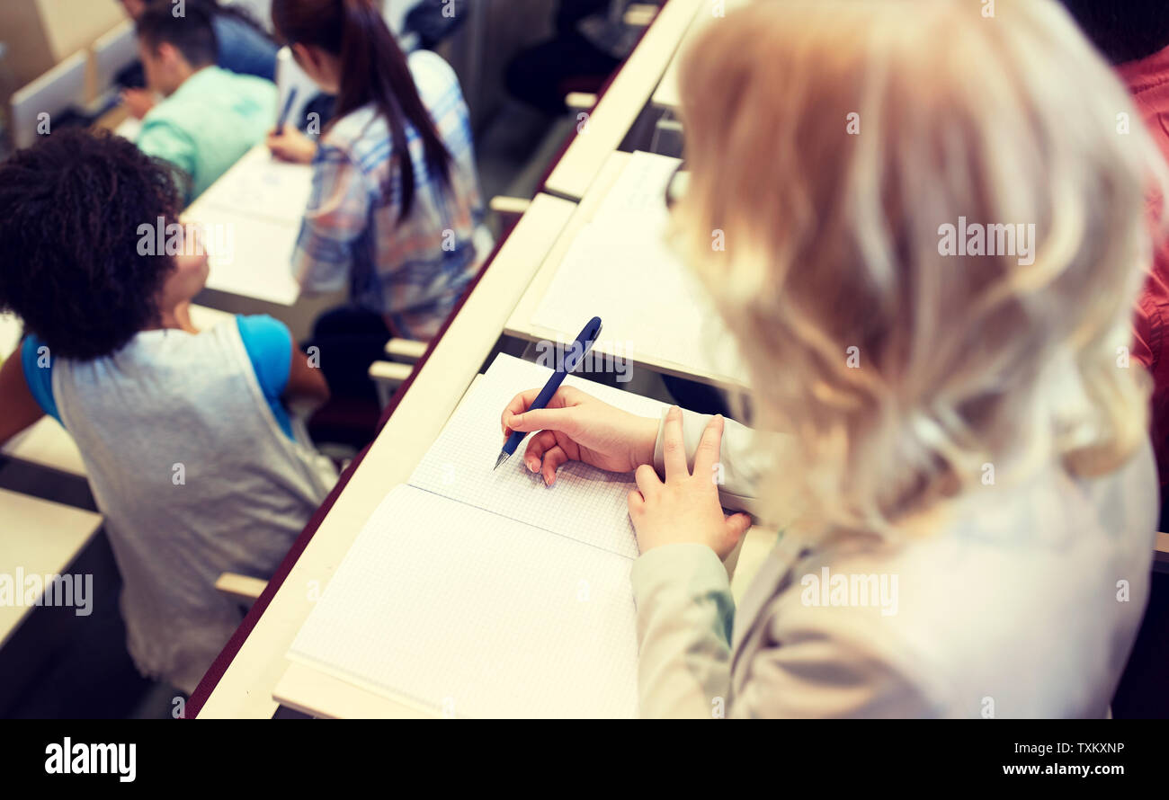 Lecture notebook hi-res stock photography and images - Alamy