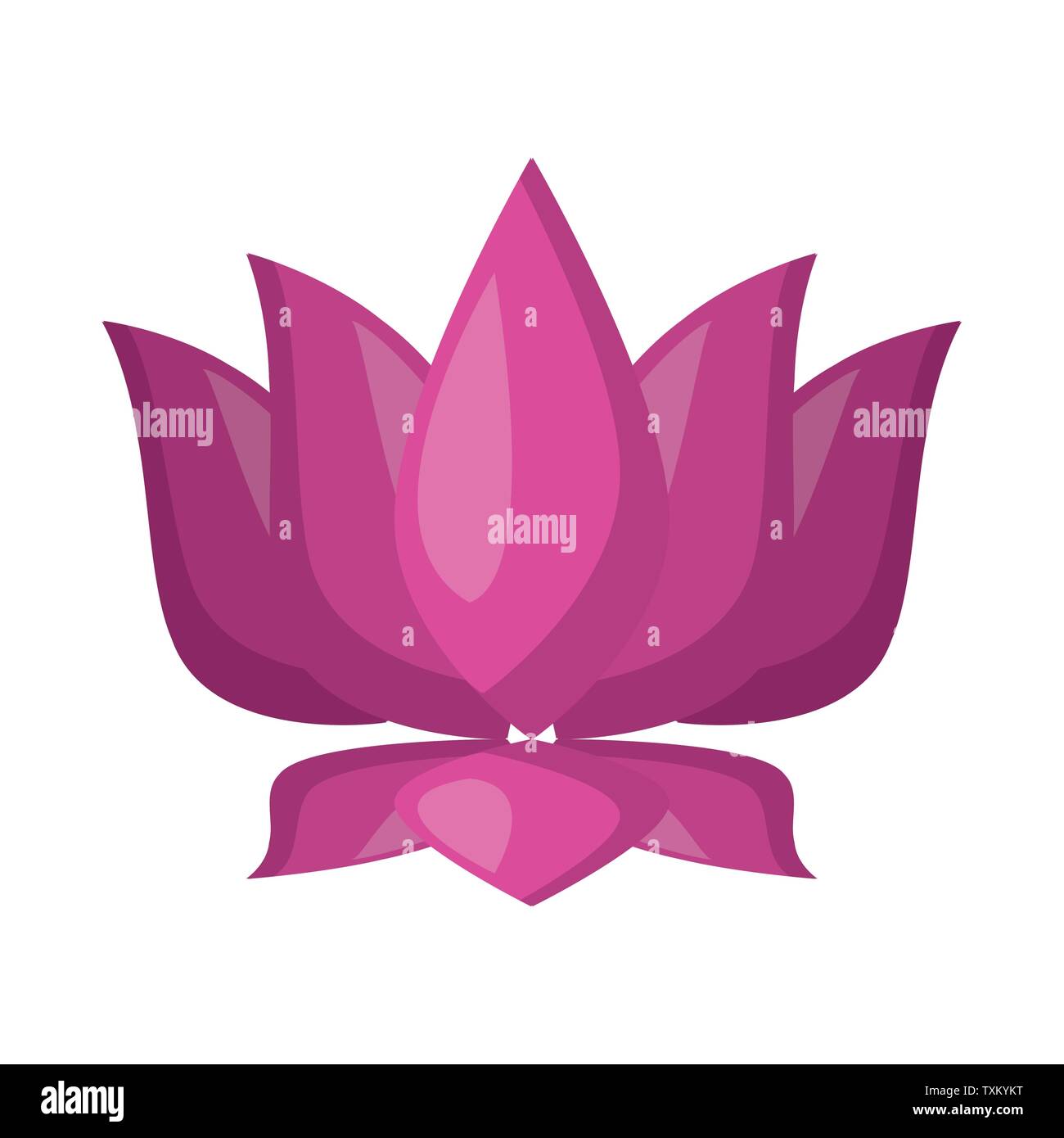 lotus blossom flowers icon cartoon Stock Vector Image & Art - Alamy