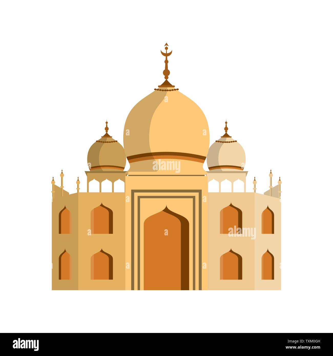 indian building monuments icon cartoon Stock Vector Image & Art - Alamy