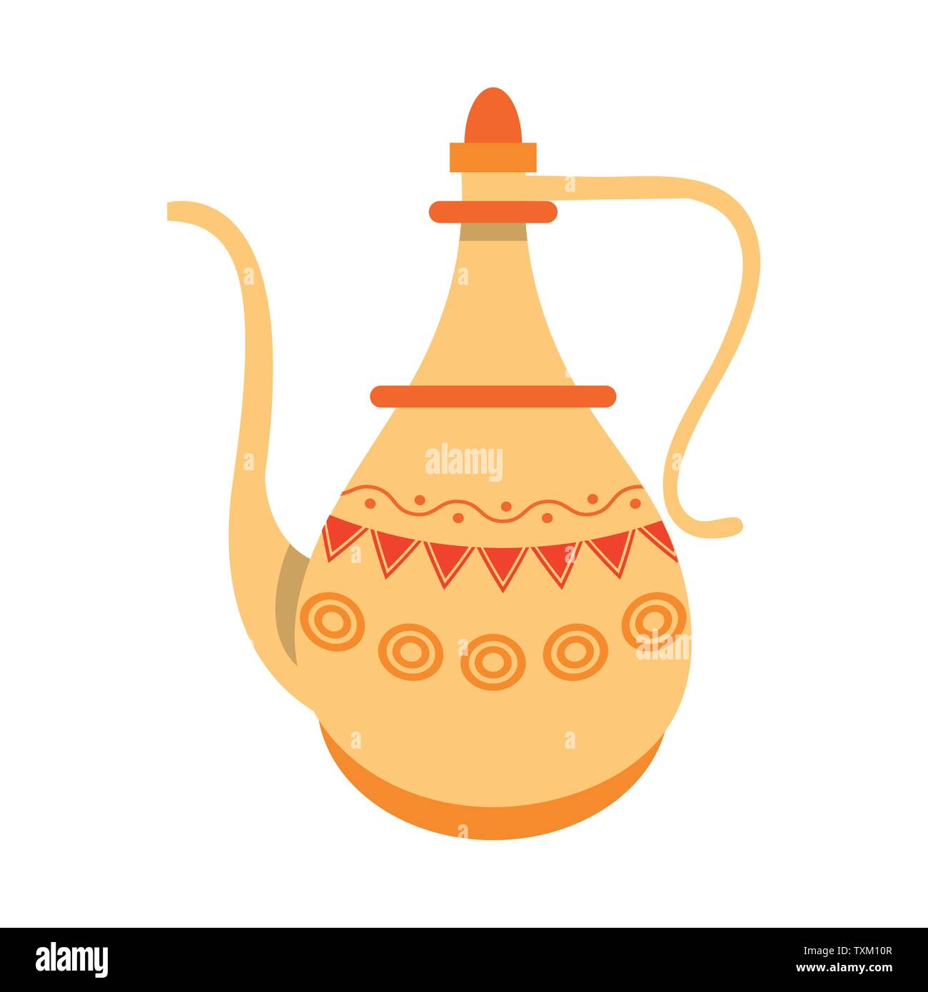 indian traditional teapot icon cartoon Stock Vector Image & Art - Alamy