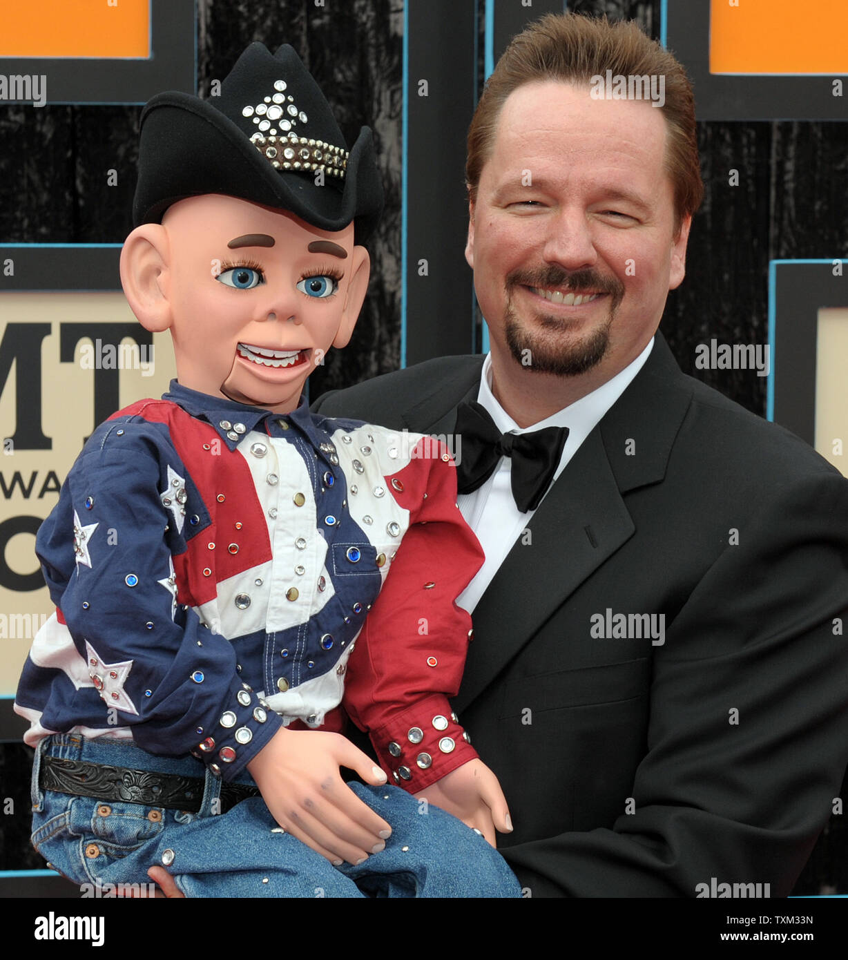 Terry Fator arrives for the Country Music Television (CMT) Music Awards ...