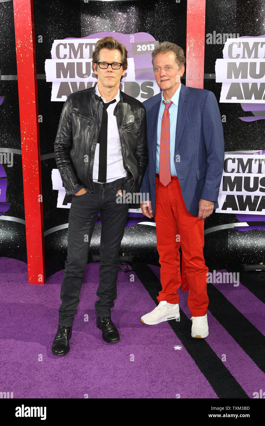 The Bacon Brothers arrives on the red carpet for the CMT Awards at the ...