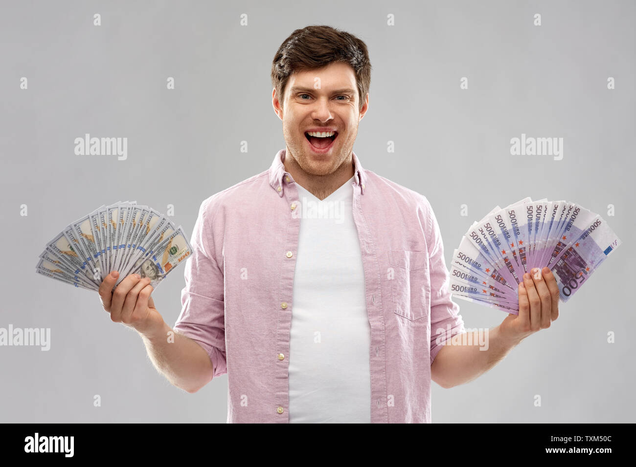 Money fans hi-res stock photography and images - Alamy