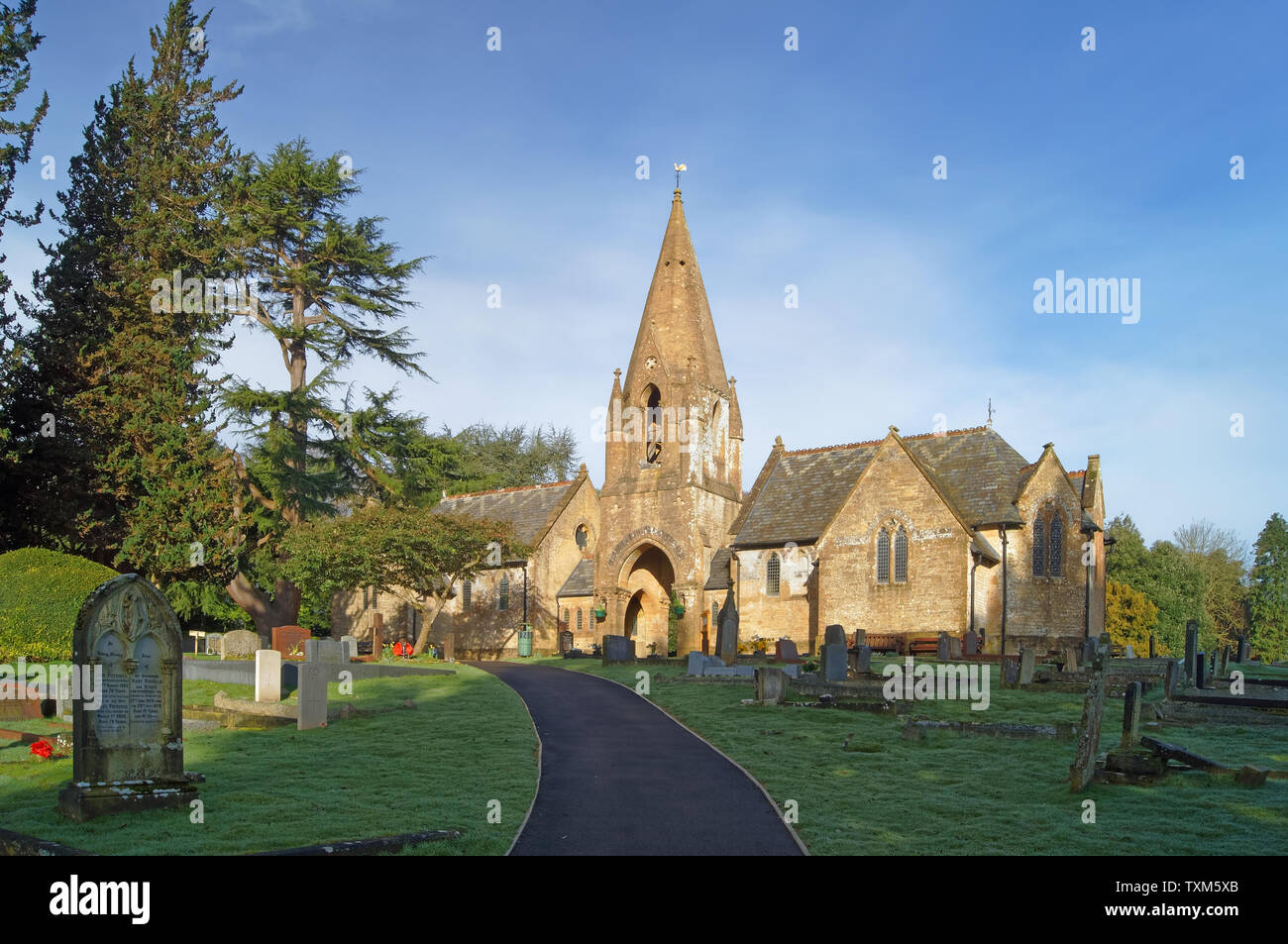 Crewkerne cemetery hi-res stock photography and images - Alamy