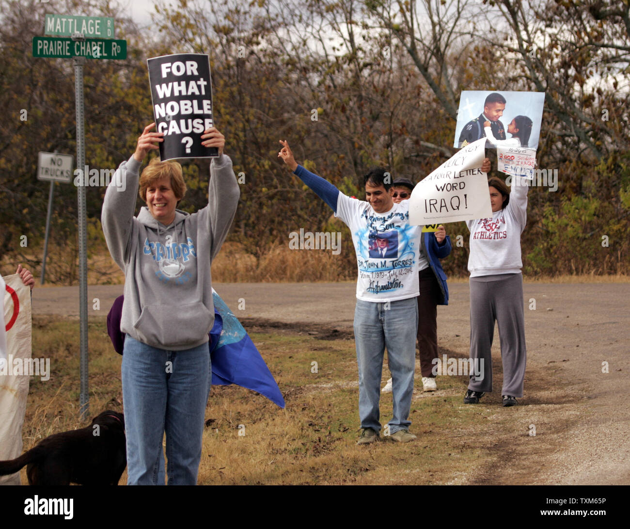 Camp casey crawford hi-res stock photography and images - Alamy