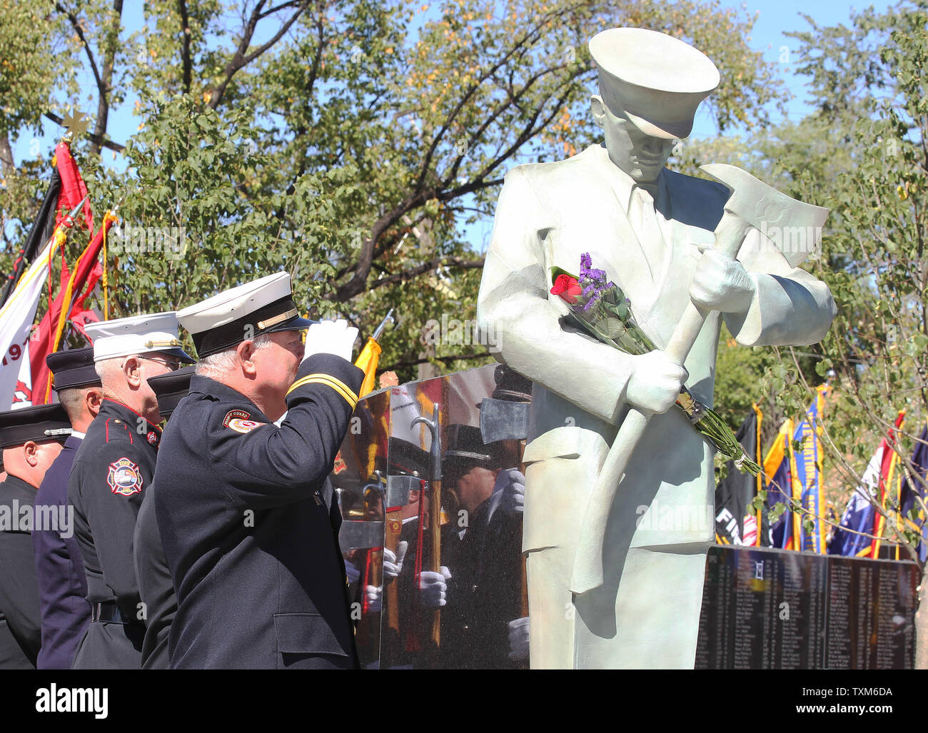 Iaff fallen fire fighter memorial hi-res stock photography and images ...
