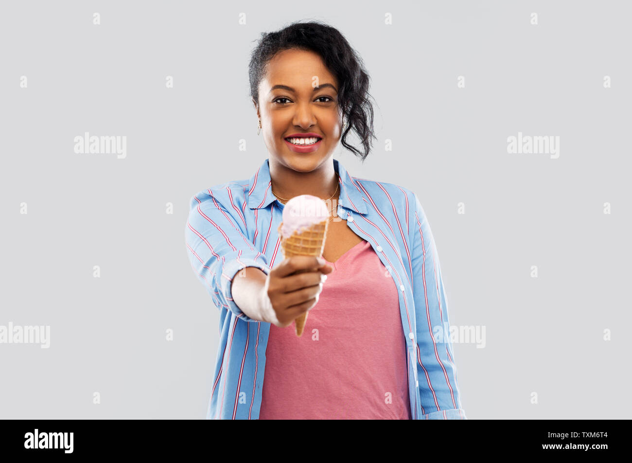 African american ice cream hi-res stock photography and images - Alamy