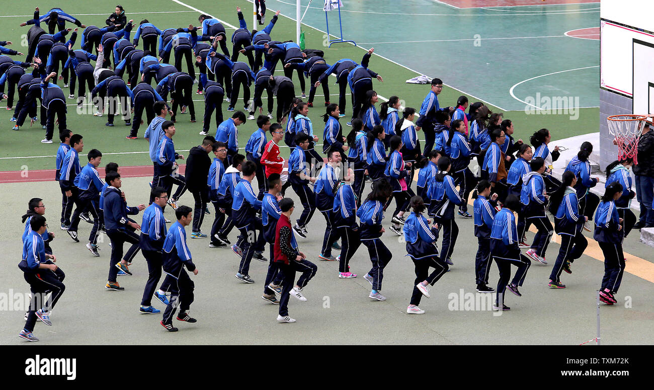 China middle school new hi-res stock photography and images - Alamy