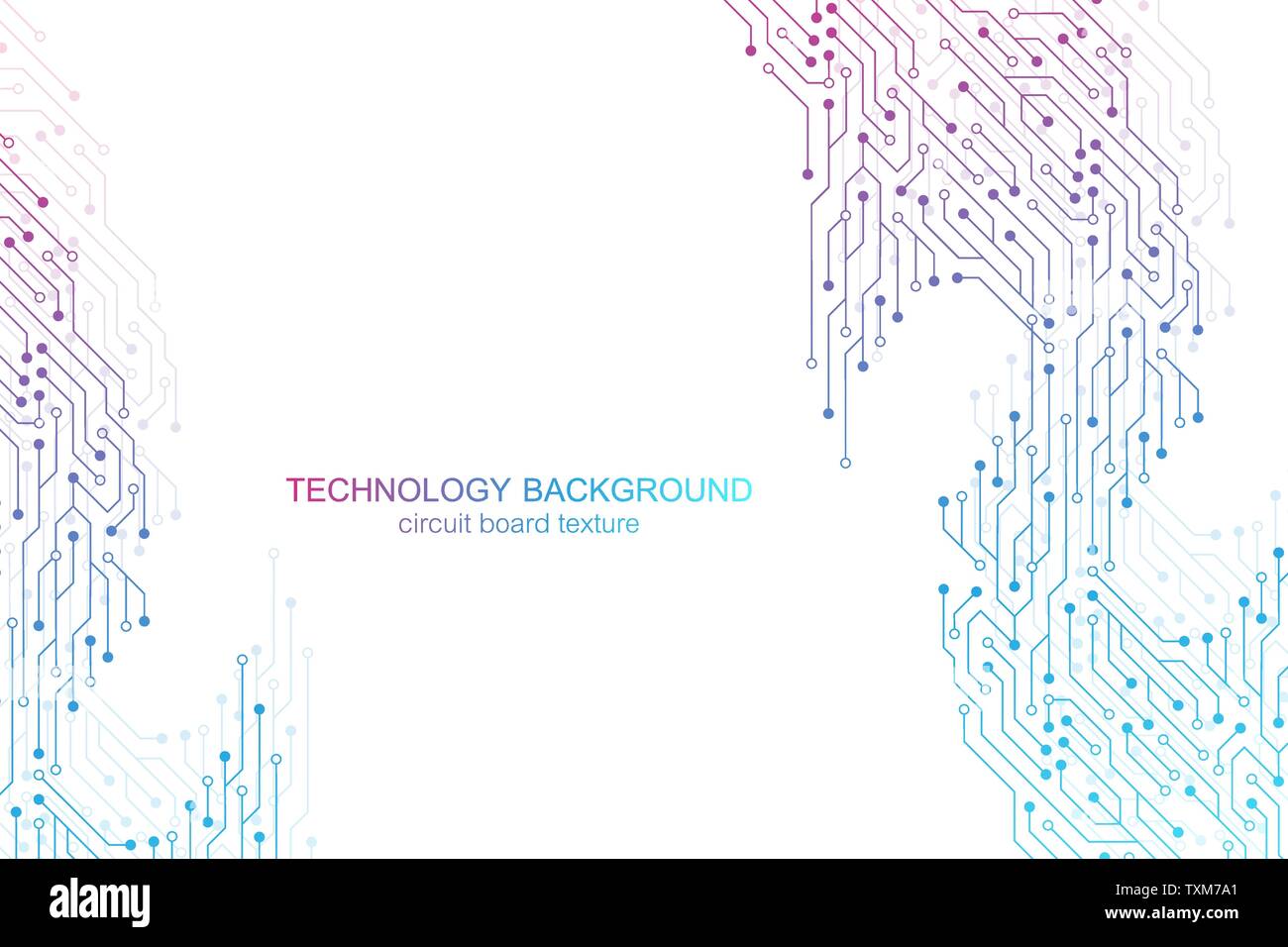 Computer motherboard vector background with circuit board electronic ...
