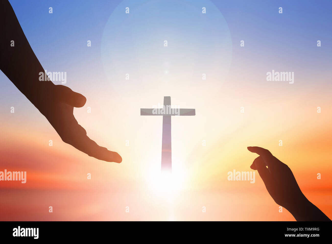 Hand to help Stock Photo - Alamy