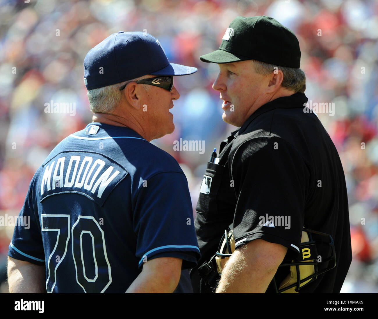 Joe maddon tampa hi-res stock photography and images - Alamy