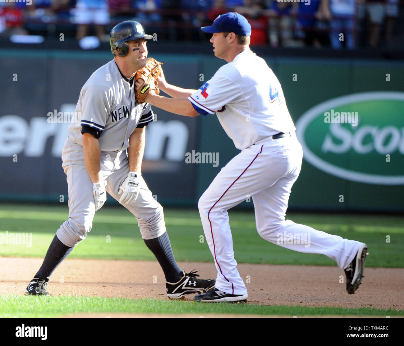 New york yankees lance berkman hi-res stock photography and images - Alamy