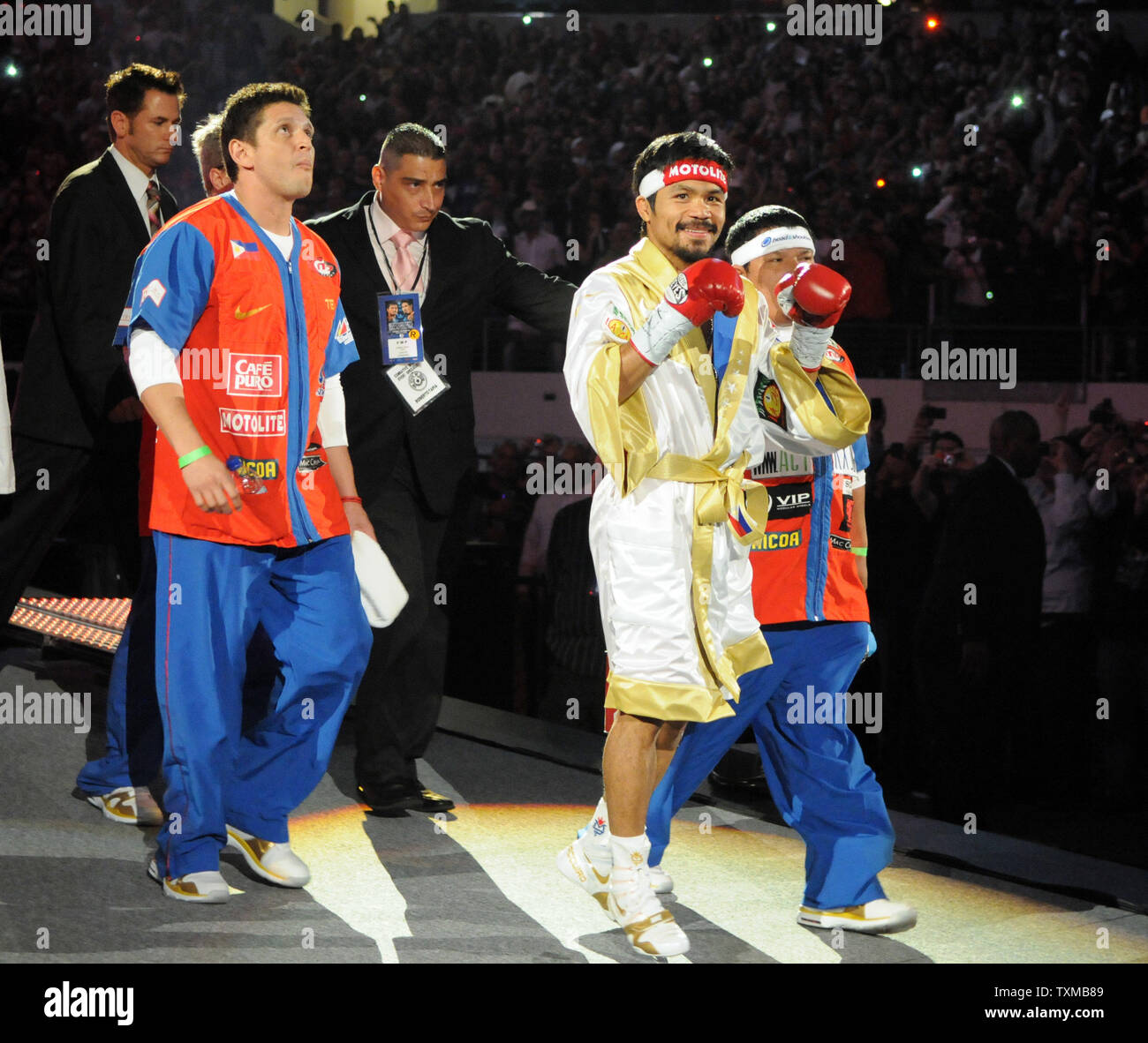 Manny pacquiao margarito hi-res stock photography and images - Alamy