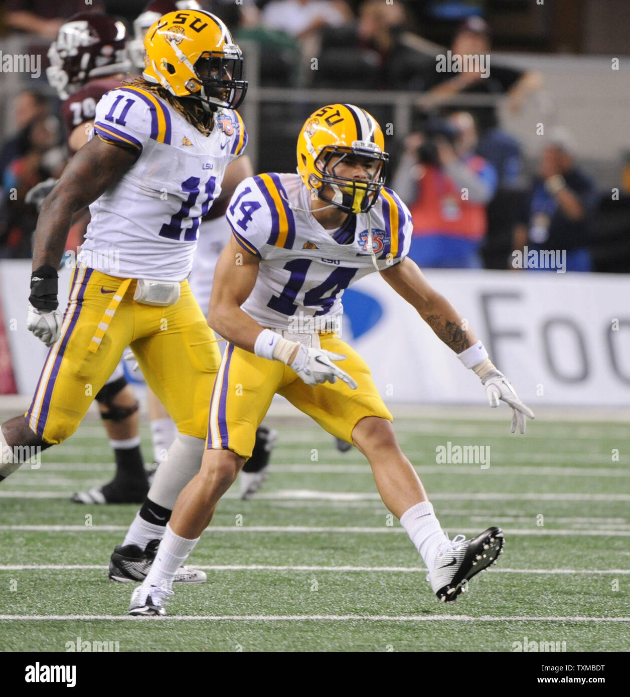 Tyrann mathieu lsu hi-res stock photography and images - Alamy