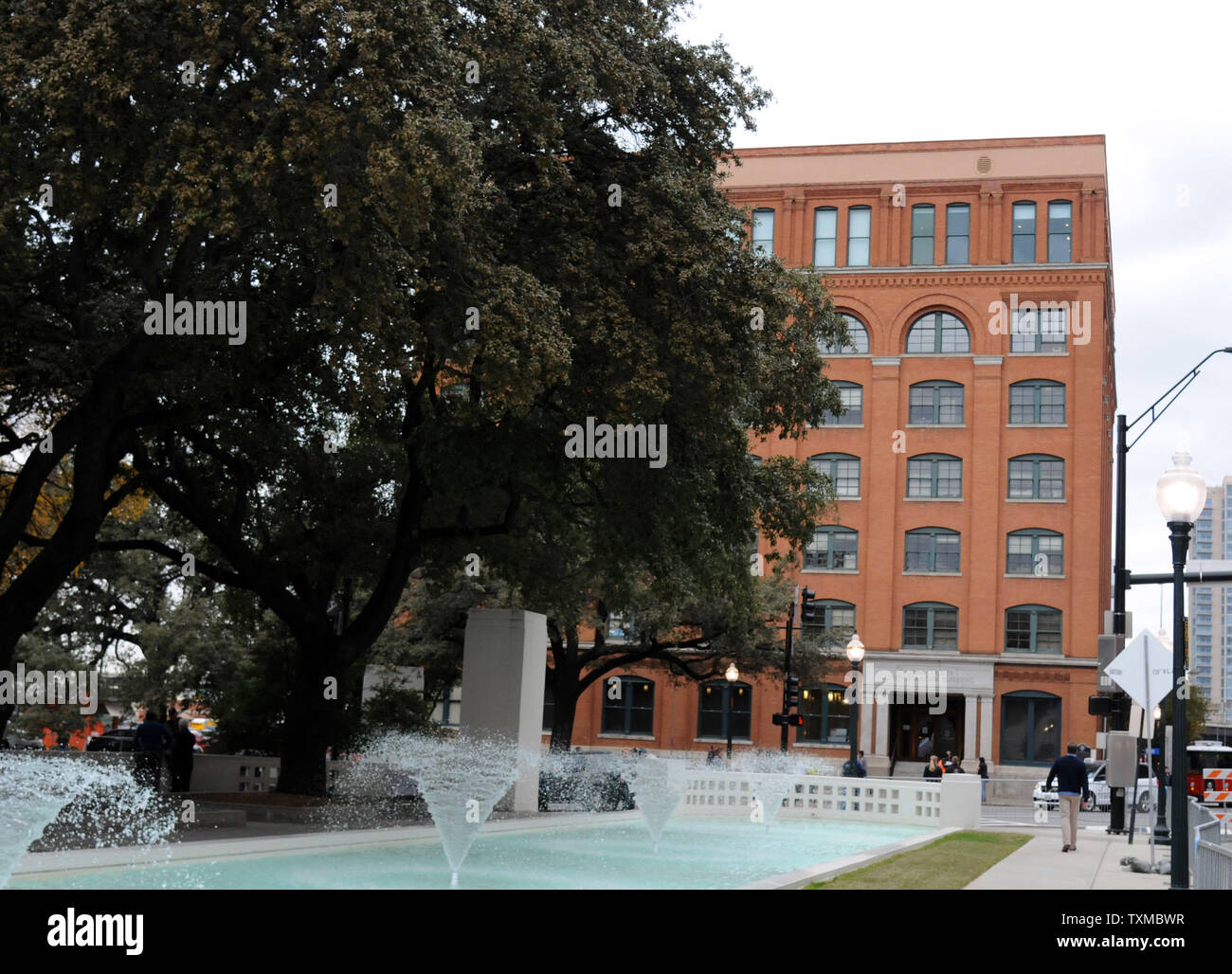 The Texas School Book Depository, now named the Dallas County ...