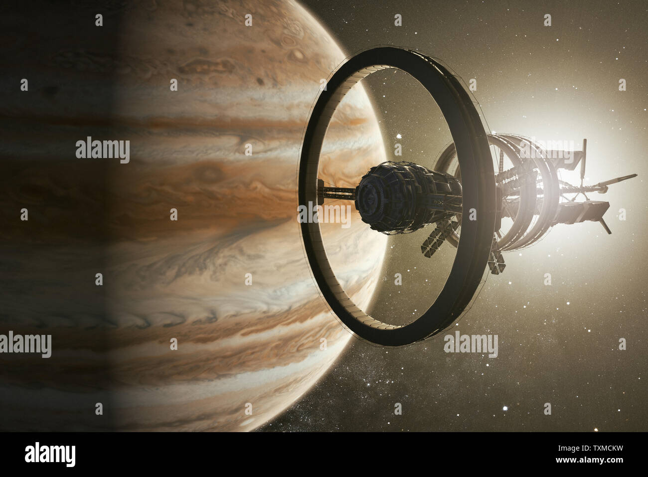 Round spaceship hi-res stock photography and images - Alamy
