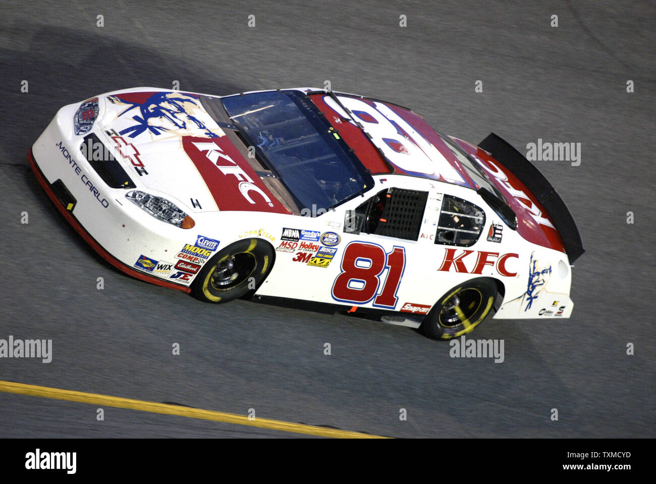 Dale Earnhardt Jr. runs through turn four during the Winn-Dixie 250, at ...