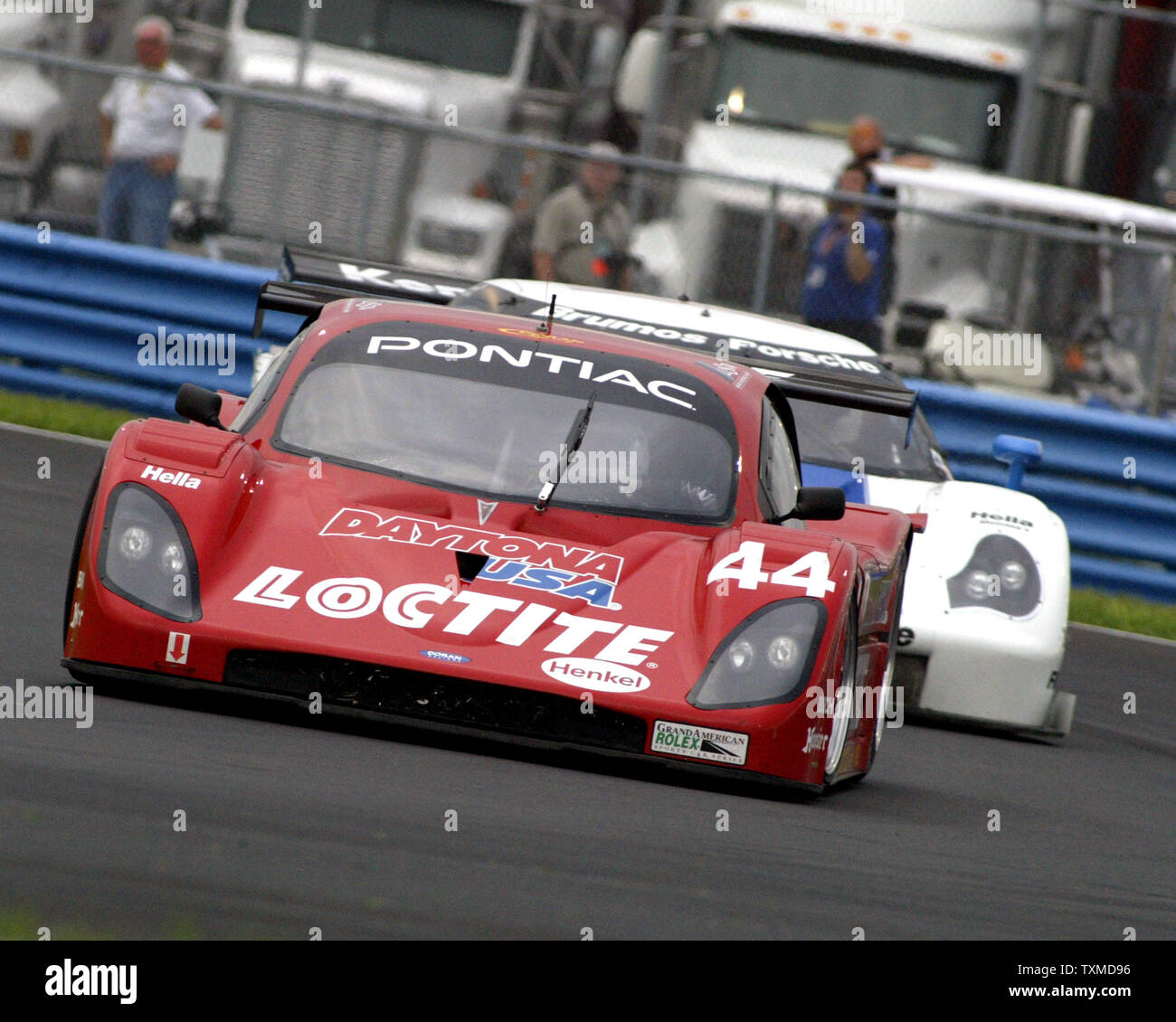 Terry Labonte runs the road course during the Rolex Brumos Porsche 250 ...