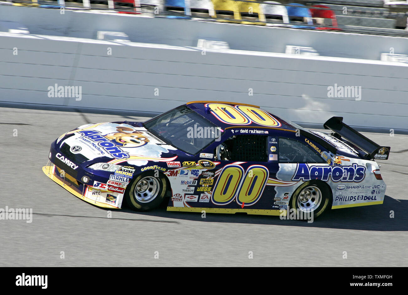 NASCAR Sprint Cup driver David Reutimann runs during the last practice ...