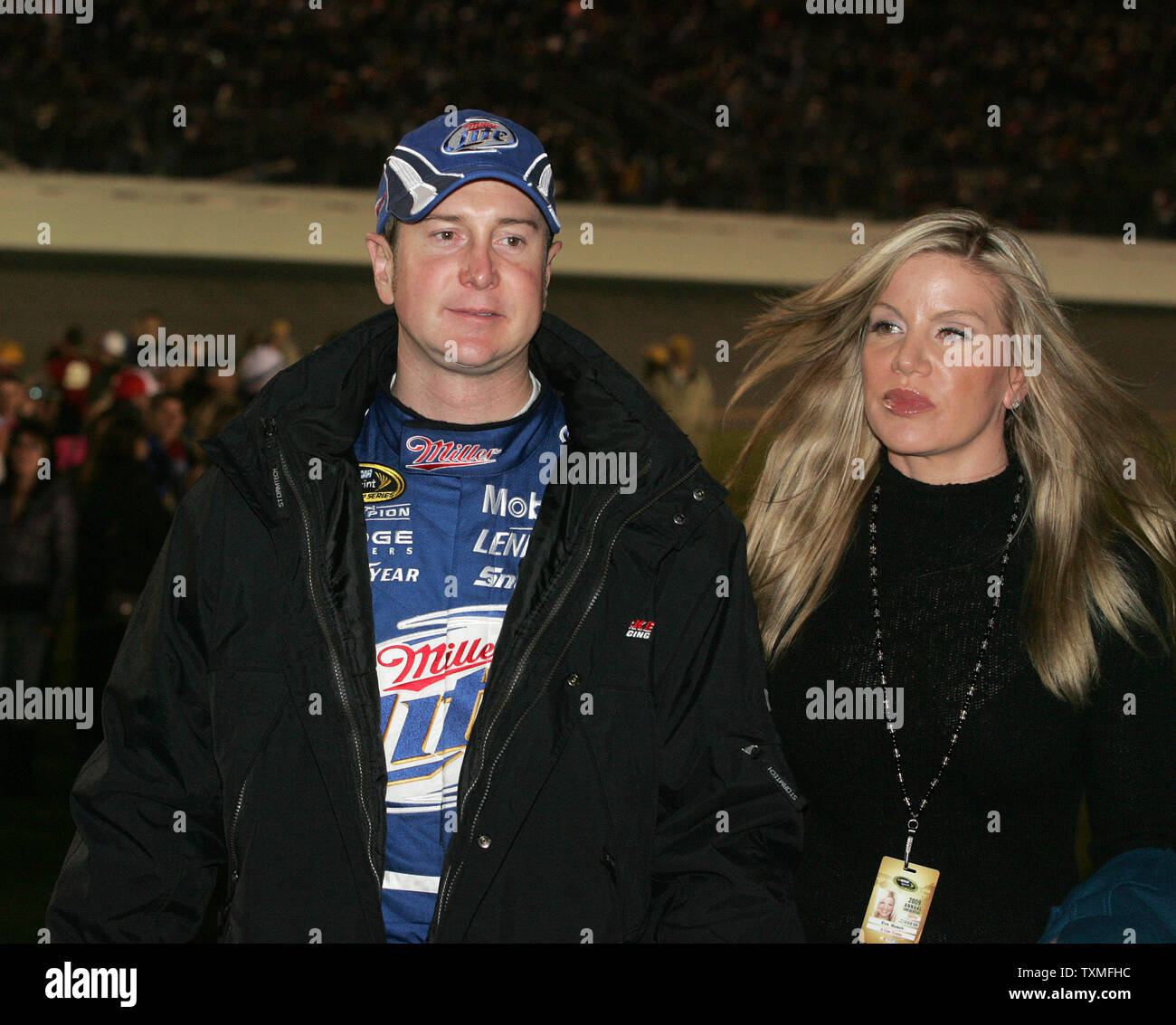 Kurt busch eva busch nascar hi-res stock photography and images - Alamy