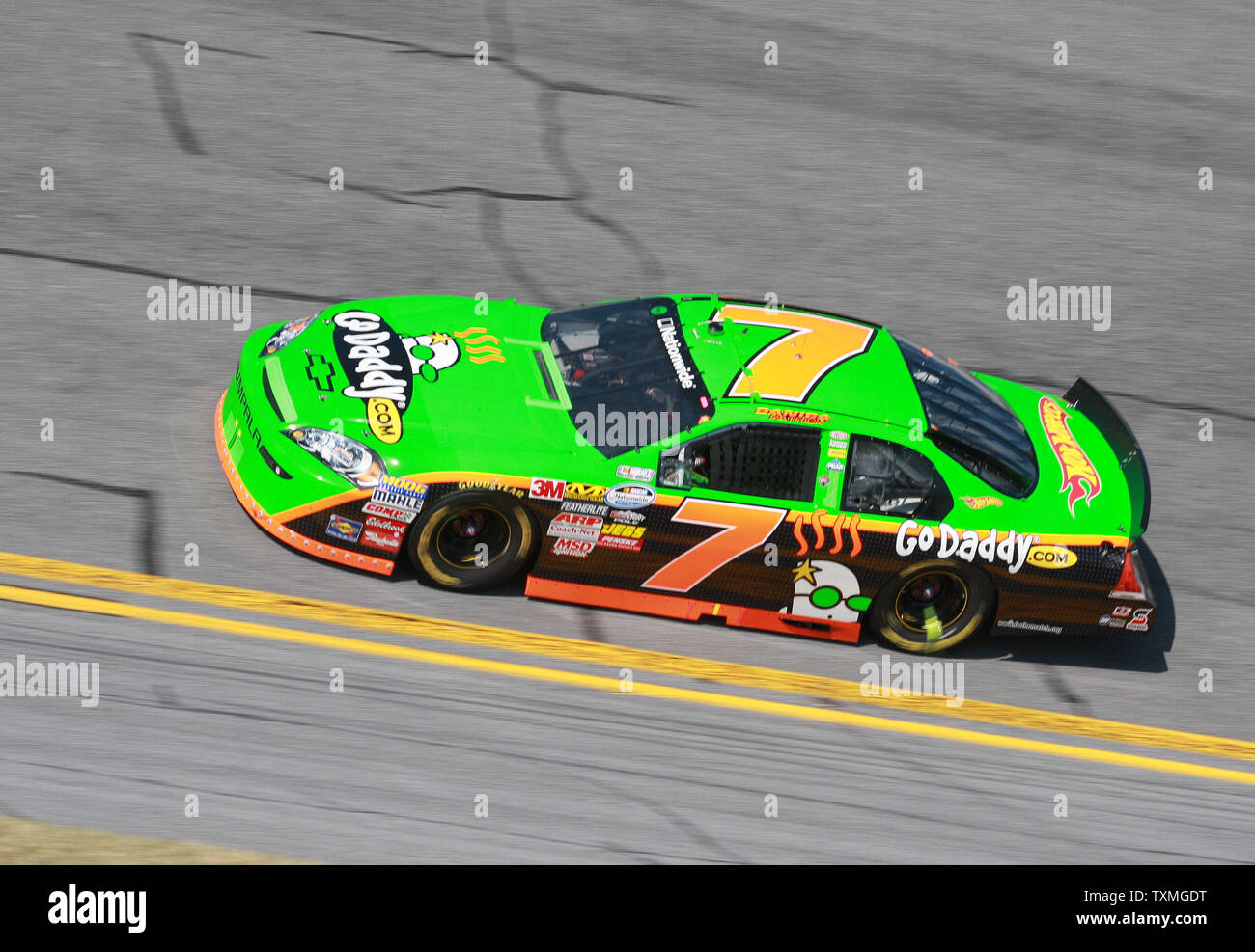 Danica Patrick makes her NASCAR debut in the DRIVE4COPD 300 at Daytona ...
