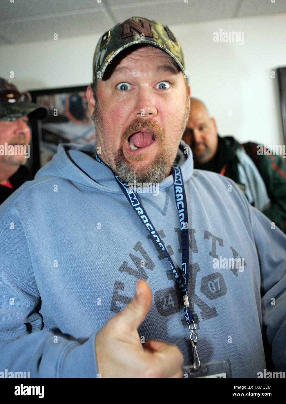 Larry the Cable Guy attends the Daytiona 500 at Daytona International ...