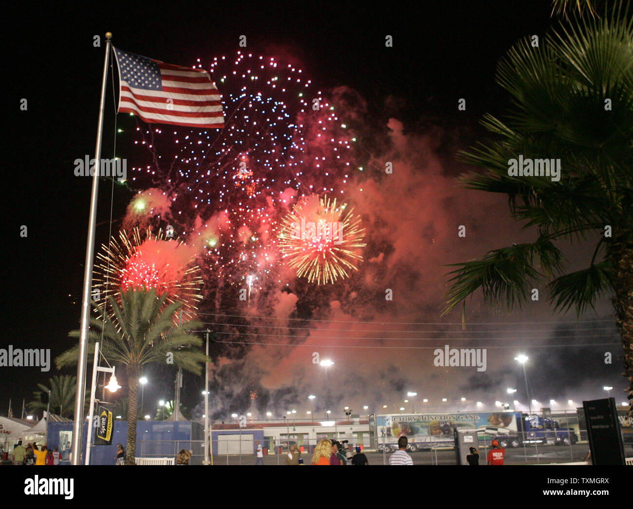 Independence Day is celebrated after the NASCAR Sprint Cup Coke Zero ...